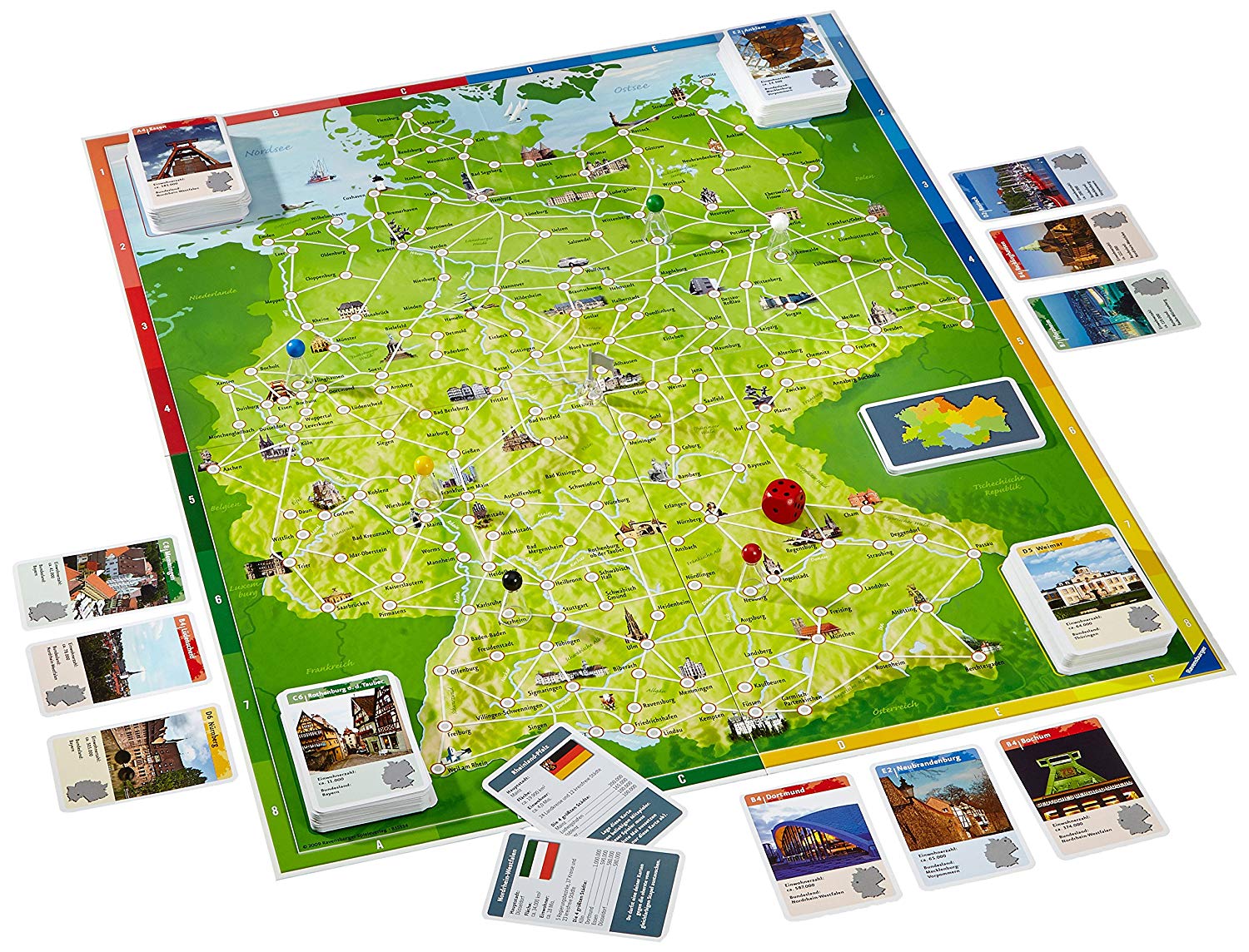 Ravensburger 26492 Germany Trip Game [German Language Version] – BigaMart