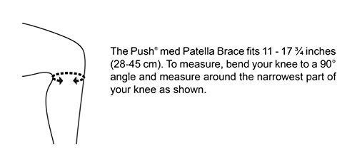 PUSH med Patella Support Brace Knee Strap for Pain Relief – BigaMart
