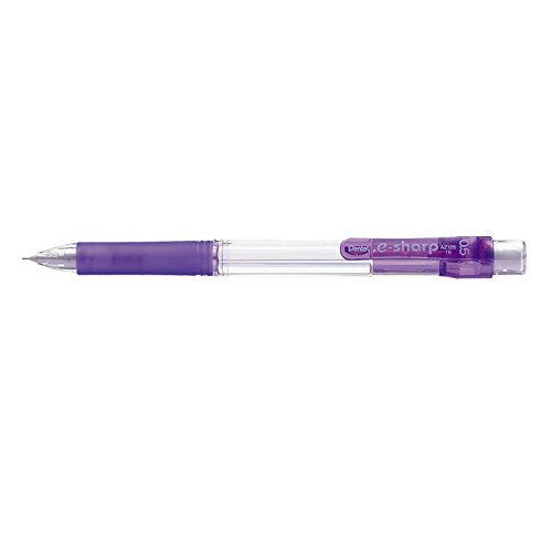 Pentel E-Sharp mechanical pencil, Assorted colours, 1 blister of 4 ...