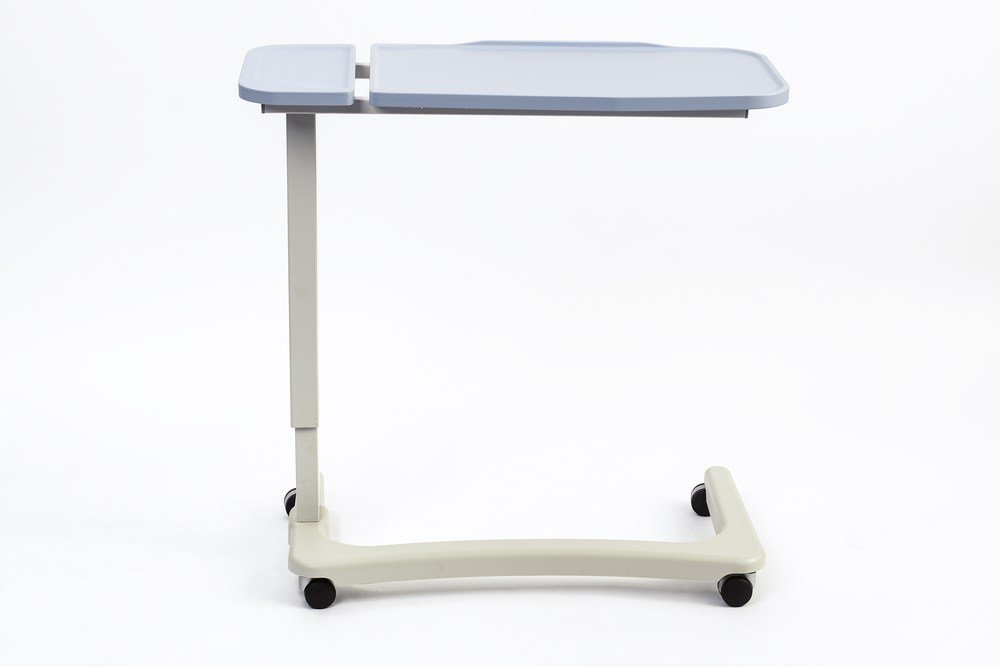 NRS Healthcare EasyLift Overbed /Over Chair Table Modern Blue N43589 ...