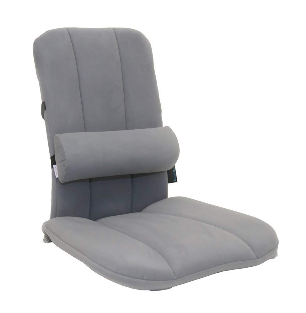 Ergonomic Back Support with Lumbar Pad – Portable Lower Back Support ...
