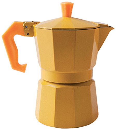Excèlsa”Chicco Color” Yellow 1 Cup Coffee Maker – BigaMart