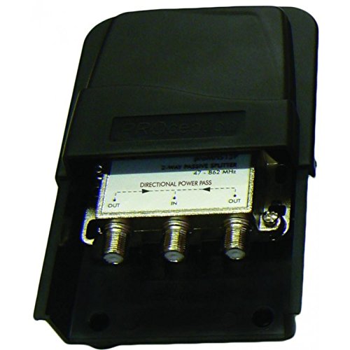 Proception 2 Way Outdoor Digital Aerial Signal Splitter with F-Type ...