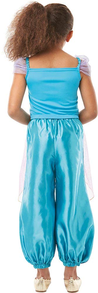 Rubie’s 640724M Official Disney Princess Jasmine Gem Costume, Girls ...