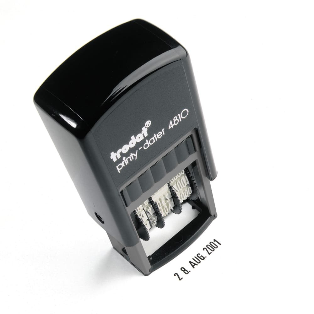 Trodat 4810 Self Inking Printy Dater Stamp – BigaMart