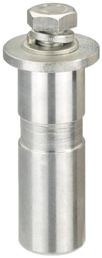 IMG Stage Line 12.1930 Steel TV Spigot with Mounting Plate - BigaMart