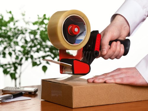 tesapack Ultra Strong – PVC Packing Tape for Firm Packaging and Secure ...