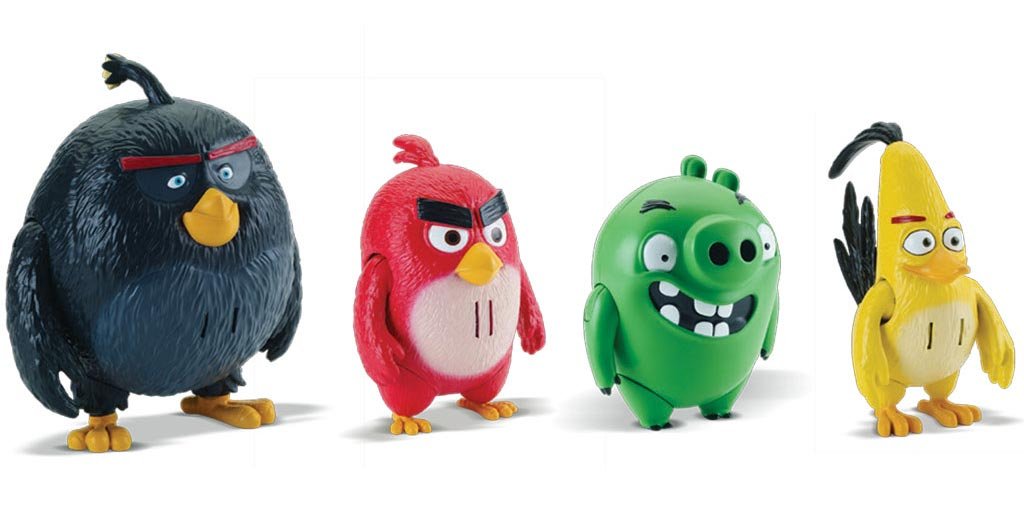 Angry Birds 6027803 – Deluxe Action Figure, assorted models - BigaMart