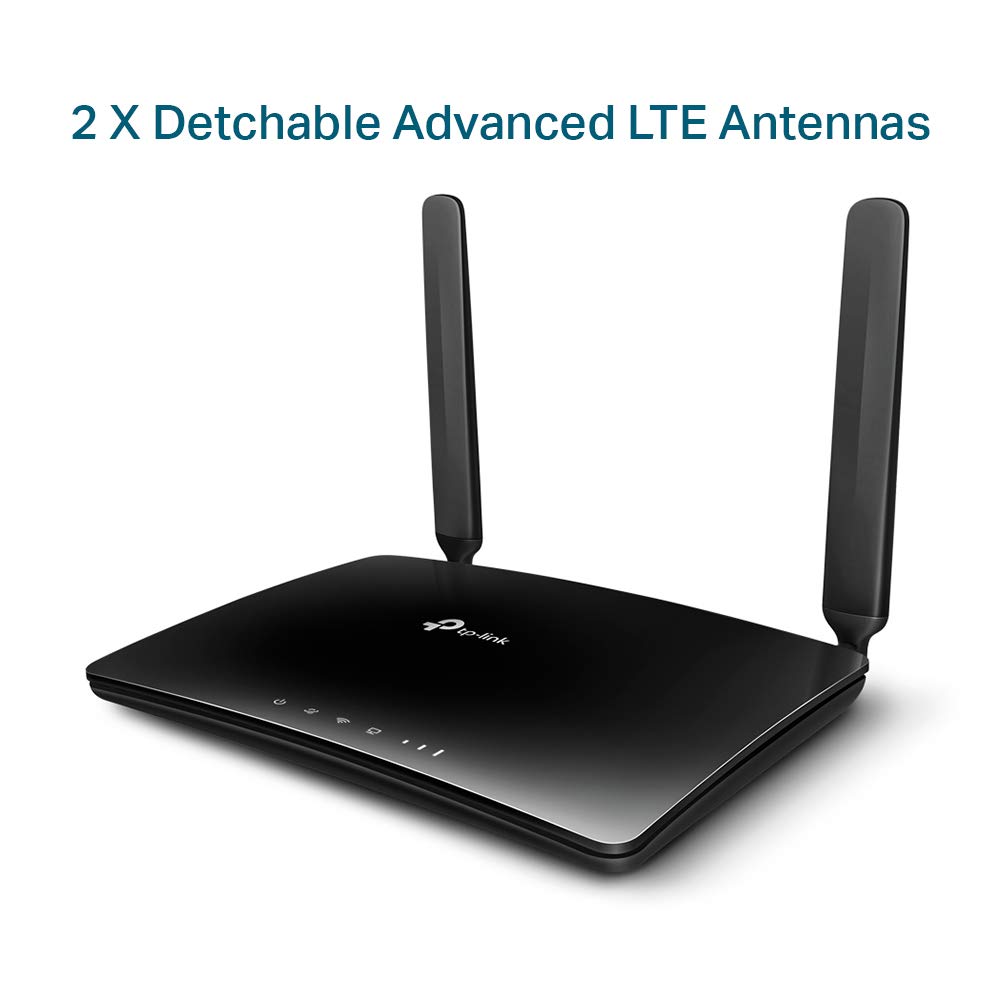 TP-Link TL-MR6400 300 Mbps 4G Mobile Wi-Fi Router, SIM Slot Unlocked ...