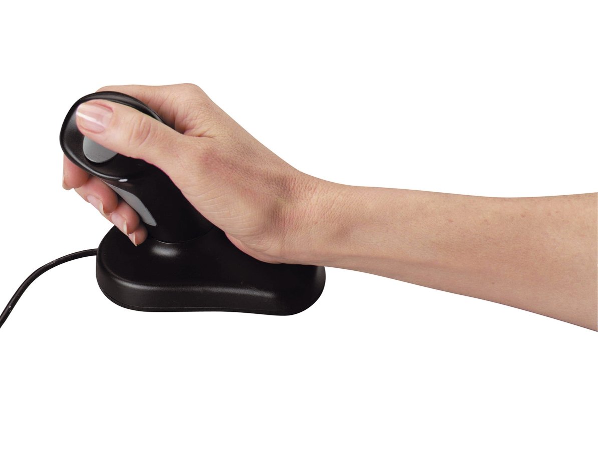 3M EM500GPS Optical USB Ergonomic Mouse, Wired, 3 Buttons, Small ...