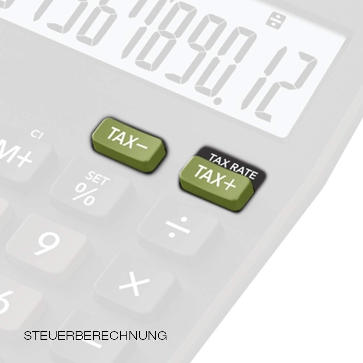 CASIO MS-20B Desktop Calculator – 12-digit display, Euroconverter - BigaMart