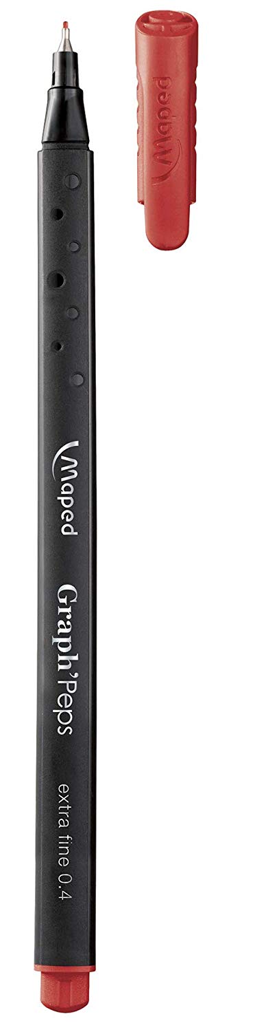 Maped Graph’Peps Fineliners (Pack of 10) – BigaMart