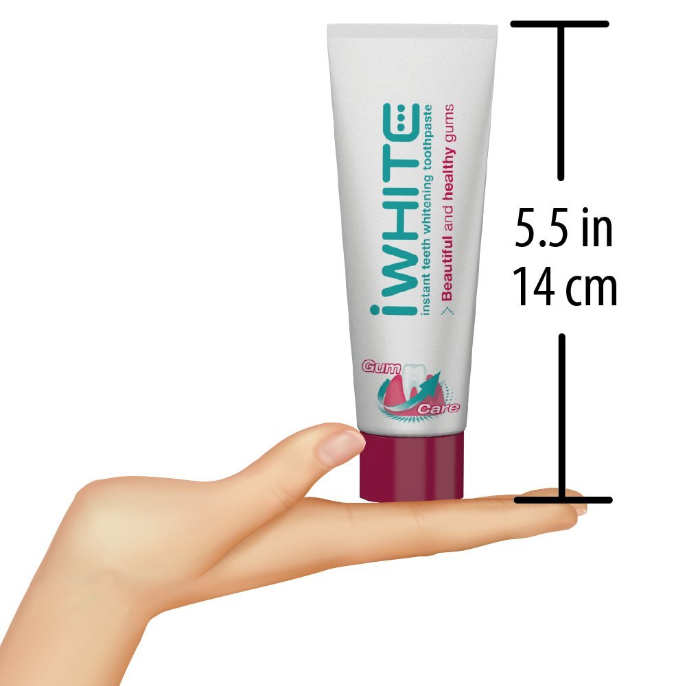 iWhite Instant Teeth Whitening Gum Care Toothpaste – Triple Action ...