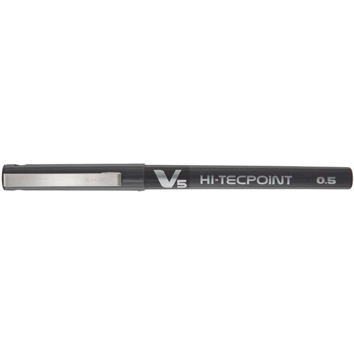 Pilot V5 Liquid Ink Rollerball 0.5 mm Tip – Black, Box of 12 – BigaMart