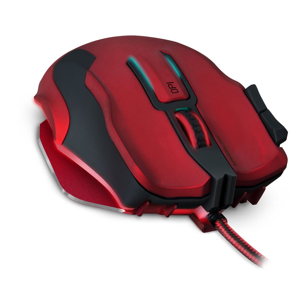 Speedlink OMNIVI Core Wired Professional PC Gaming Mouse SL-680006-BKRD ...