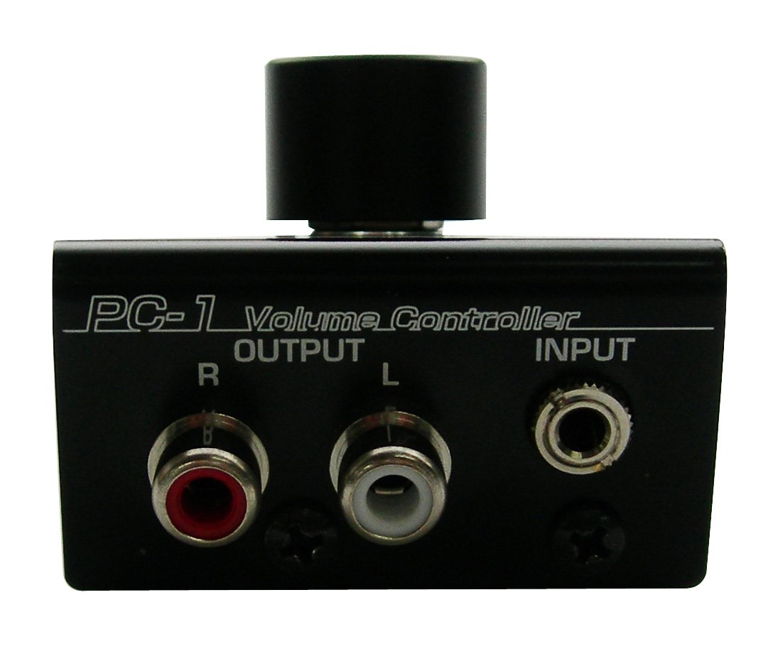 Fostex PC-1eB Passive Volume Control for Desktop Speakers – Black ...