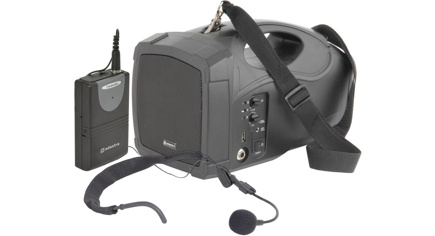 Adastra Handheld PA System With Wireless Head Microphone – BigaMart