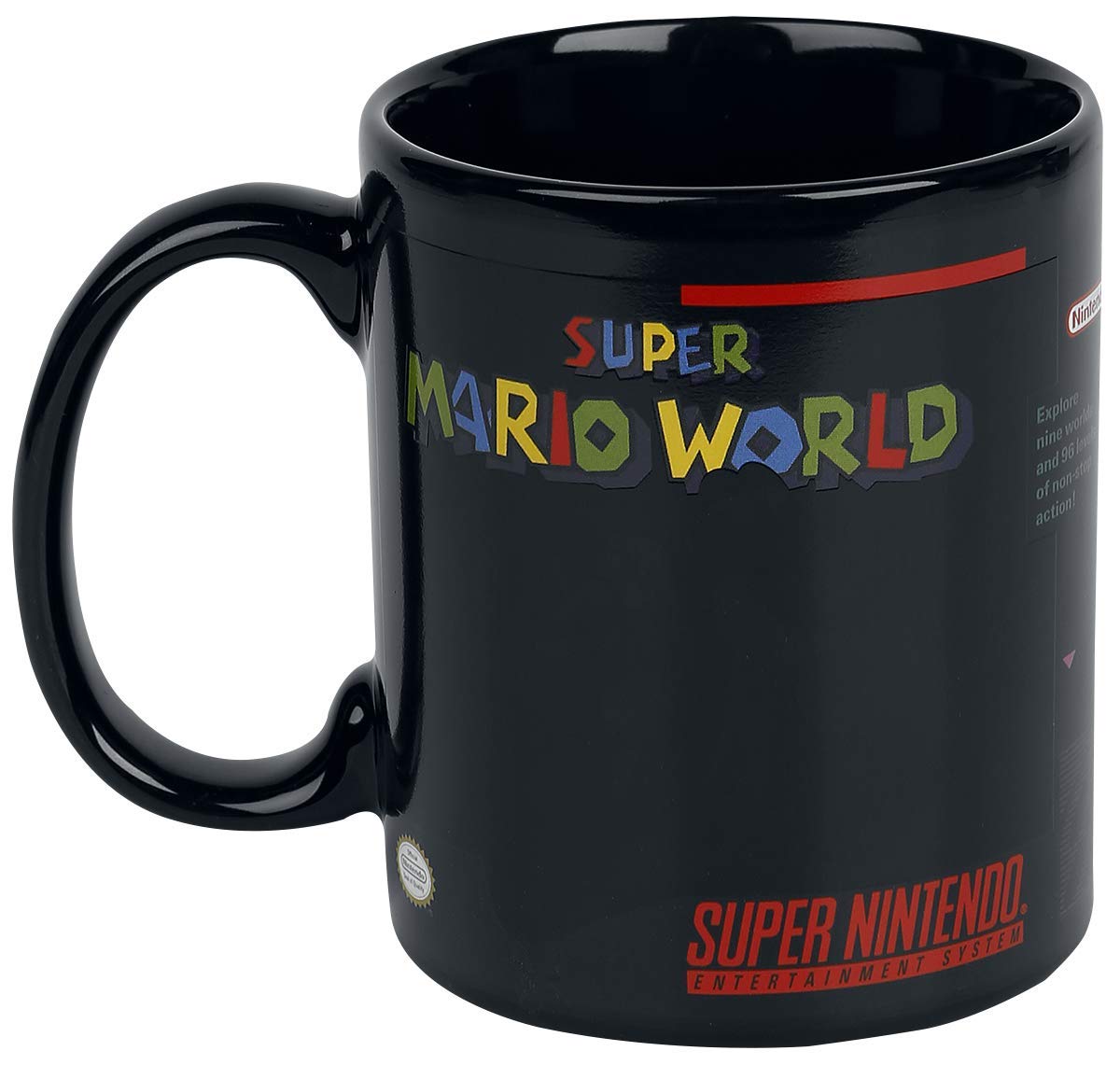 Nintendo Super Mario World Heat Change Mug | Sensitive To Hot Drinks ...