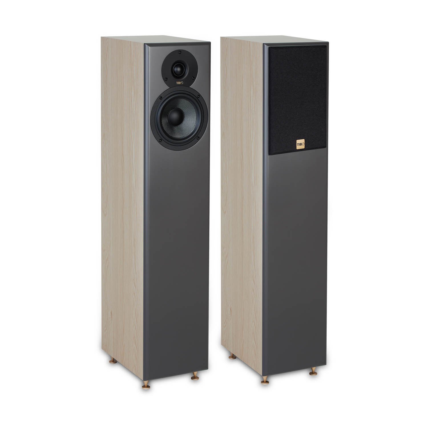 TIBO Legacy 5+ | Passive Hi-Fi Floor Standing Speakers | 200W | Light ...