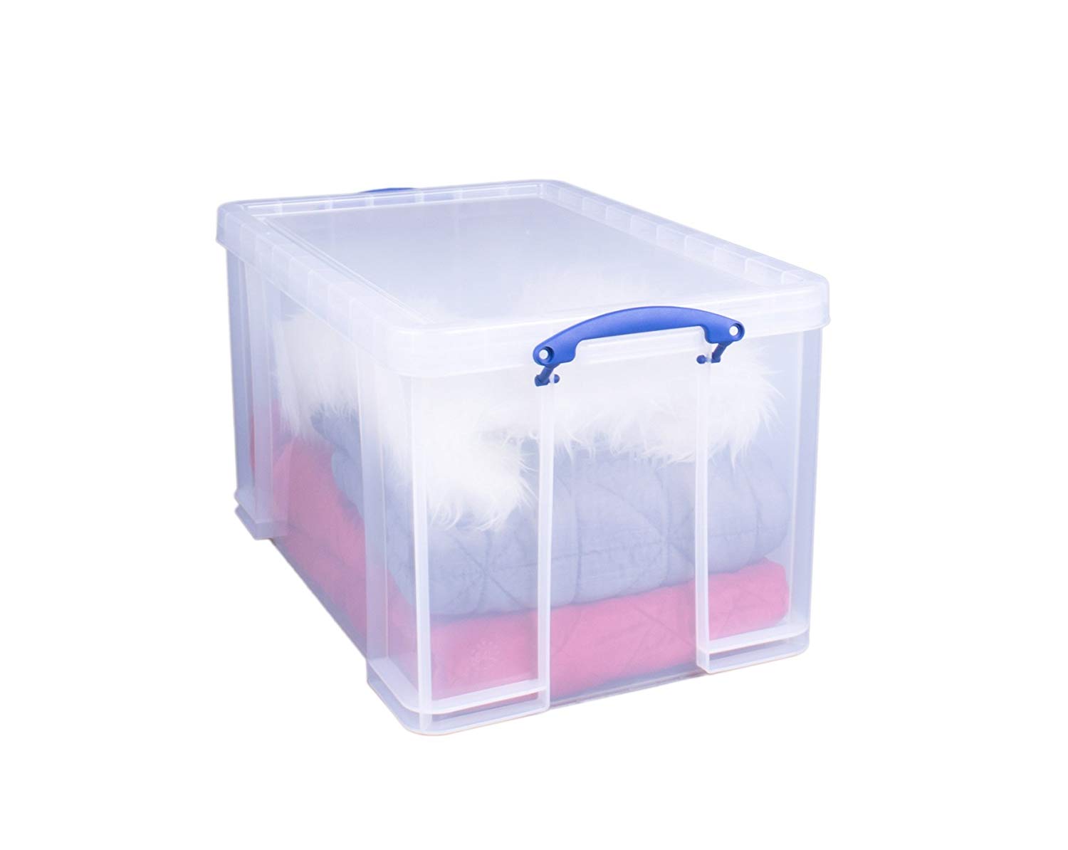 Really Useful 84 Litre Storage Box, Clear – BigaMart