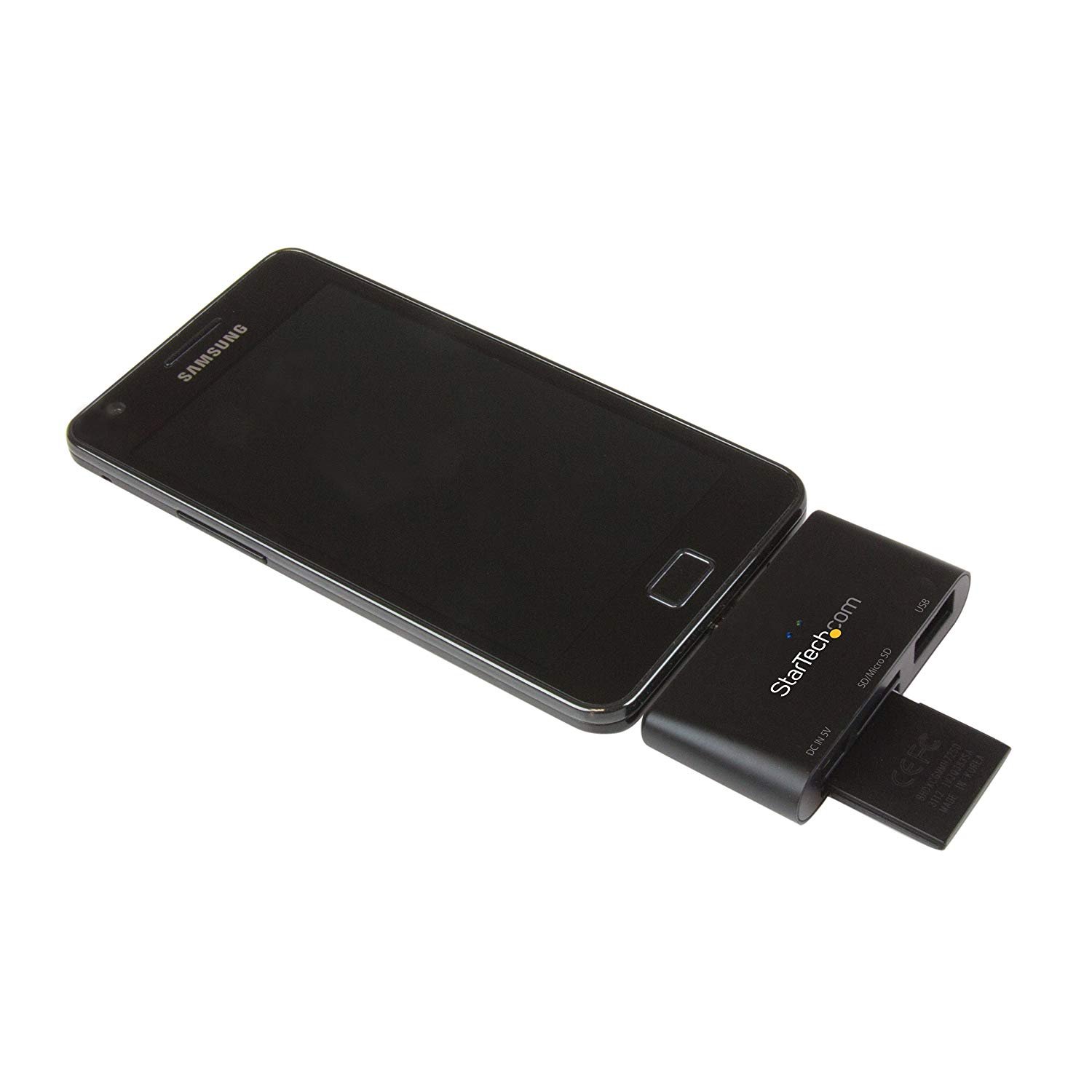 StarTech On-the-Go USB OTG card reader for mobile devices – supports SD ...