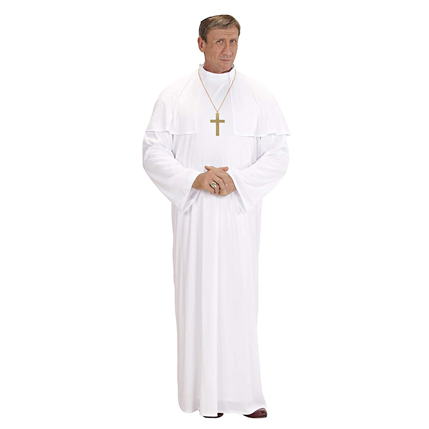 Mens Pope Costume Large UK 42/44″ for Vicar Priest Church Fancy Dress ...