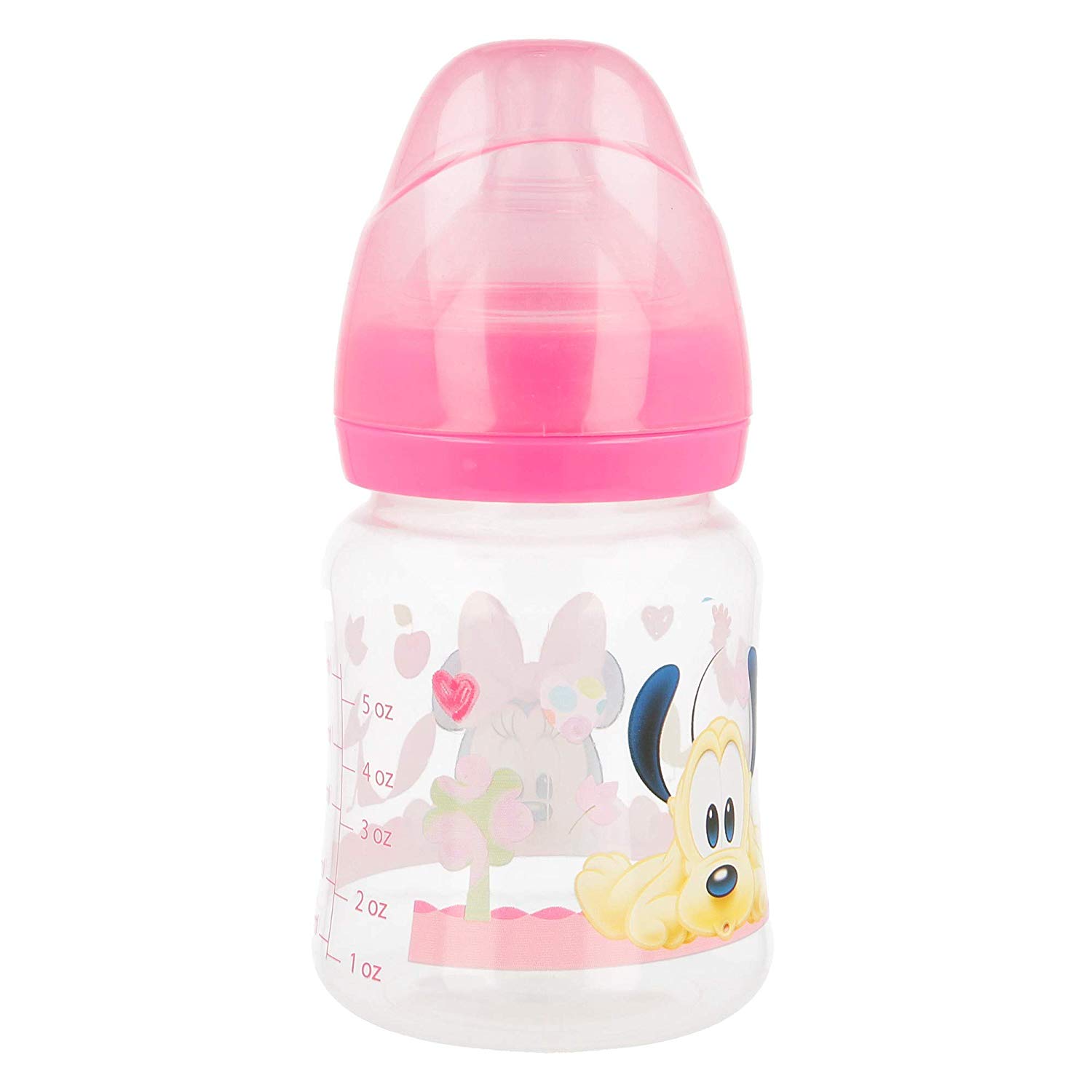 Wide Neck Bottle 150 ml | Silicone Teat 3 Positions Minnie Mouse ...