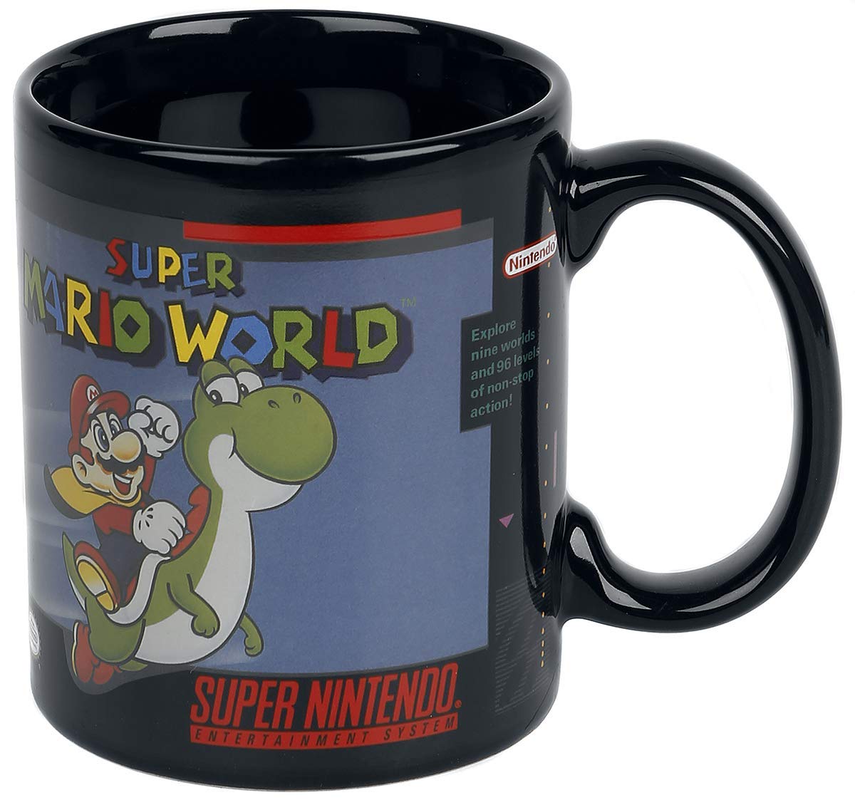 Nintendo Super Mario World Heat Change Mug | Sensitive To Hot Drinks ...