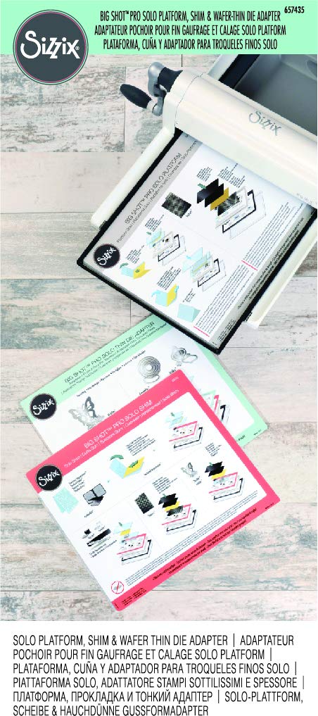 Sizzix Big Shot Pro Accessory – Solo Platform, Shim & Wafer Thin Die ...