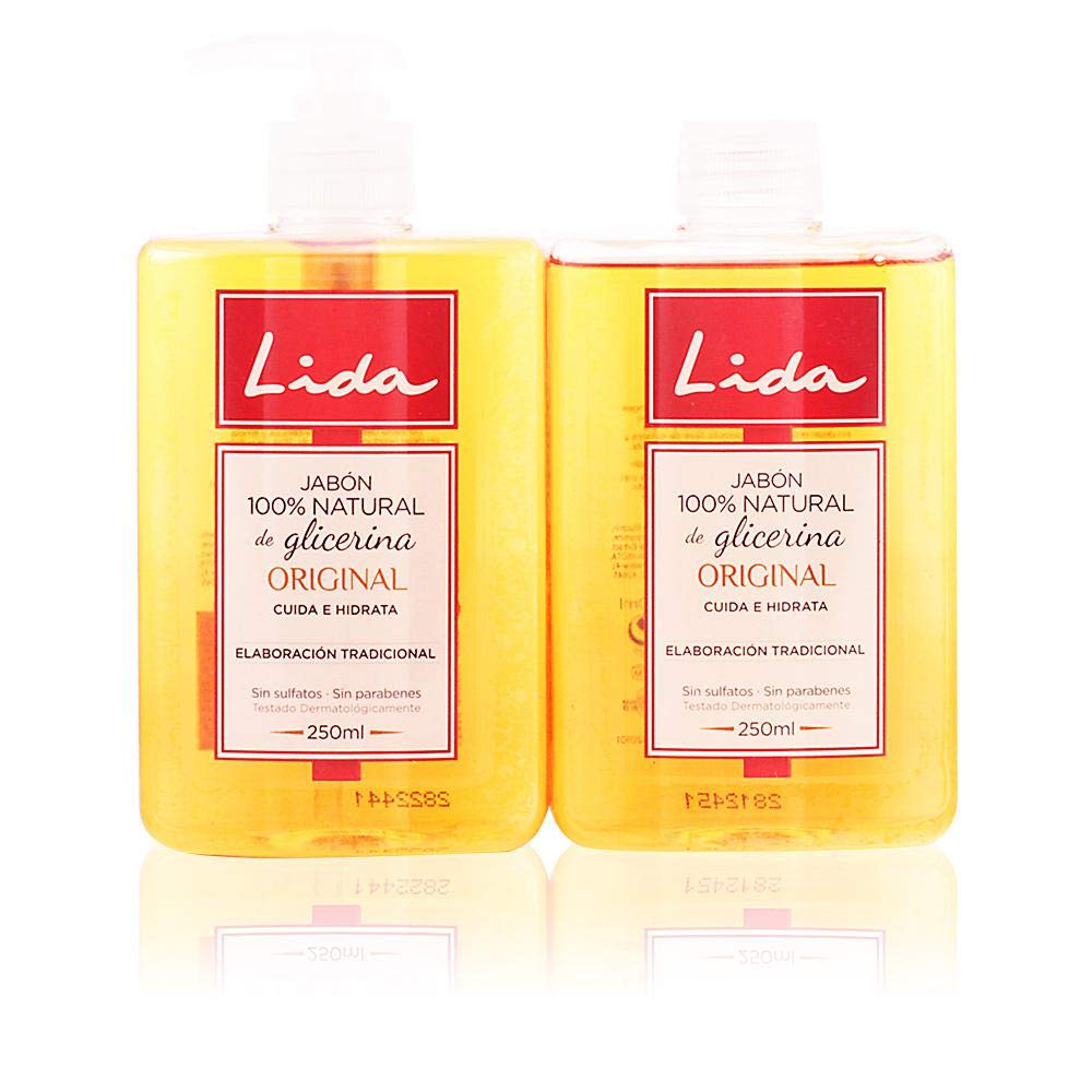 Lida – Liquid Soap Hands Glycerine 250 ml + 250 ml – BigaMart