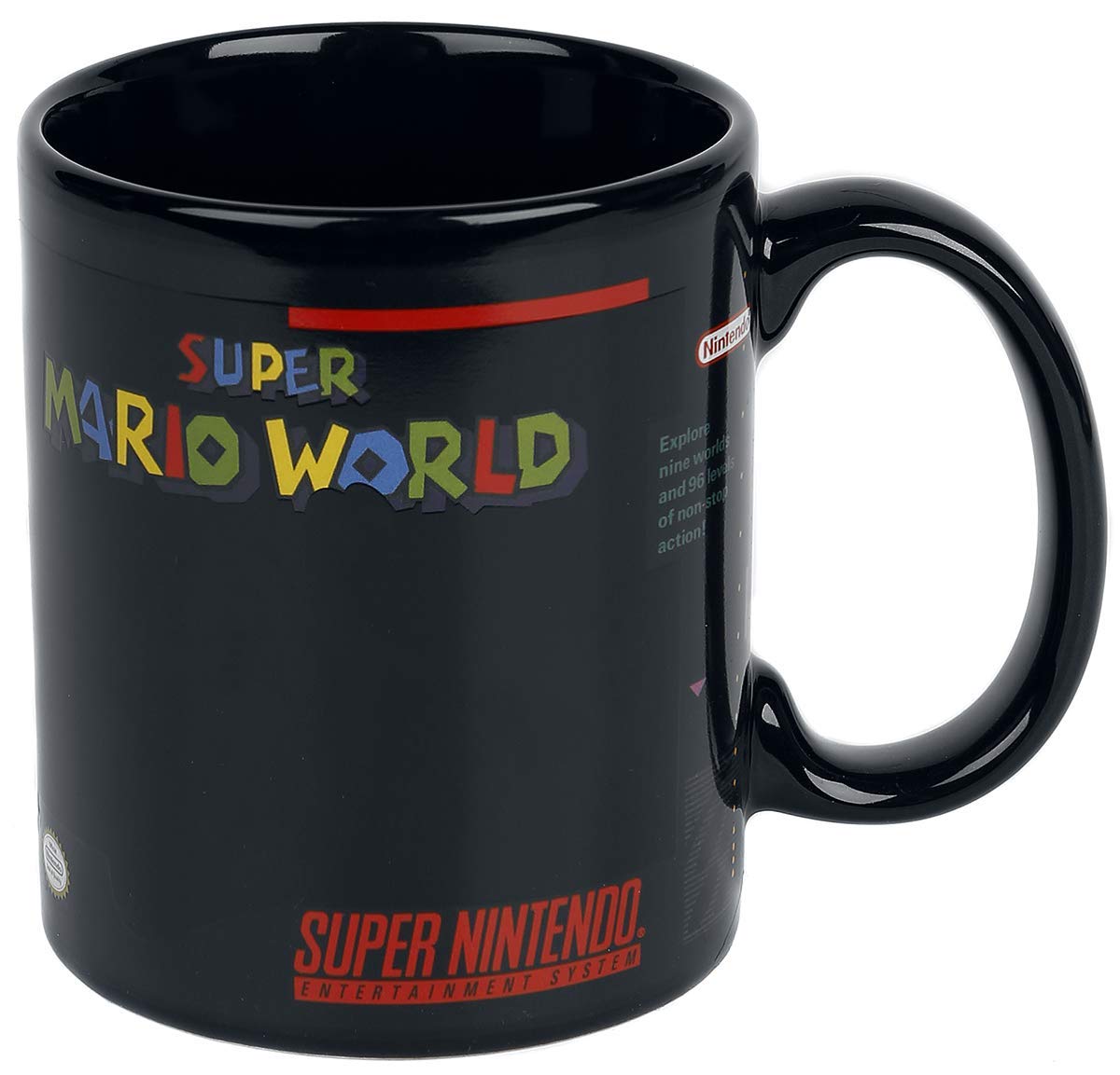 Nintendo Super Mario World Heat Change Mug | Sensitive To Hot Drinks ...