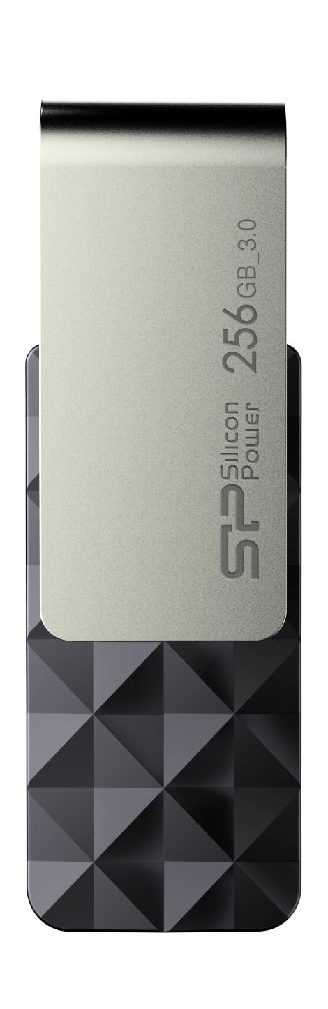 Silicon Power USB Flash Drive 256GB, B30 Blaze, Swivel Style, up to 150 ...