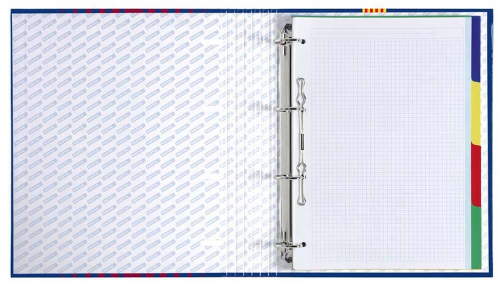 F.C. Barcelona 17/18 Official Ring Binder, 4 Rings, with A4 Sheets ...