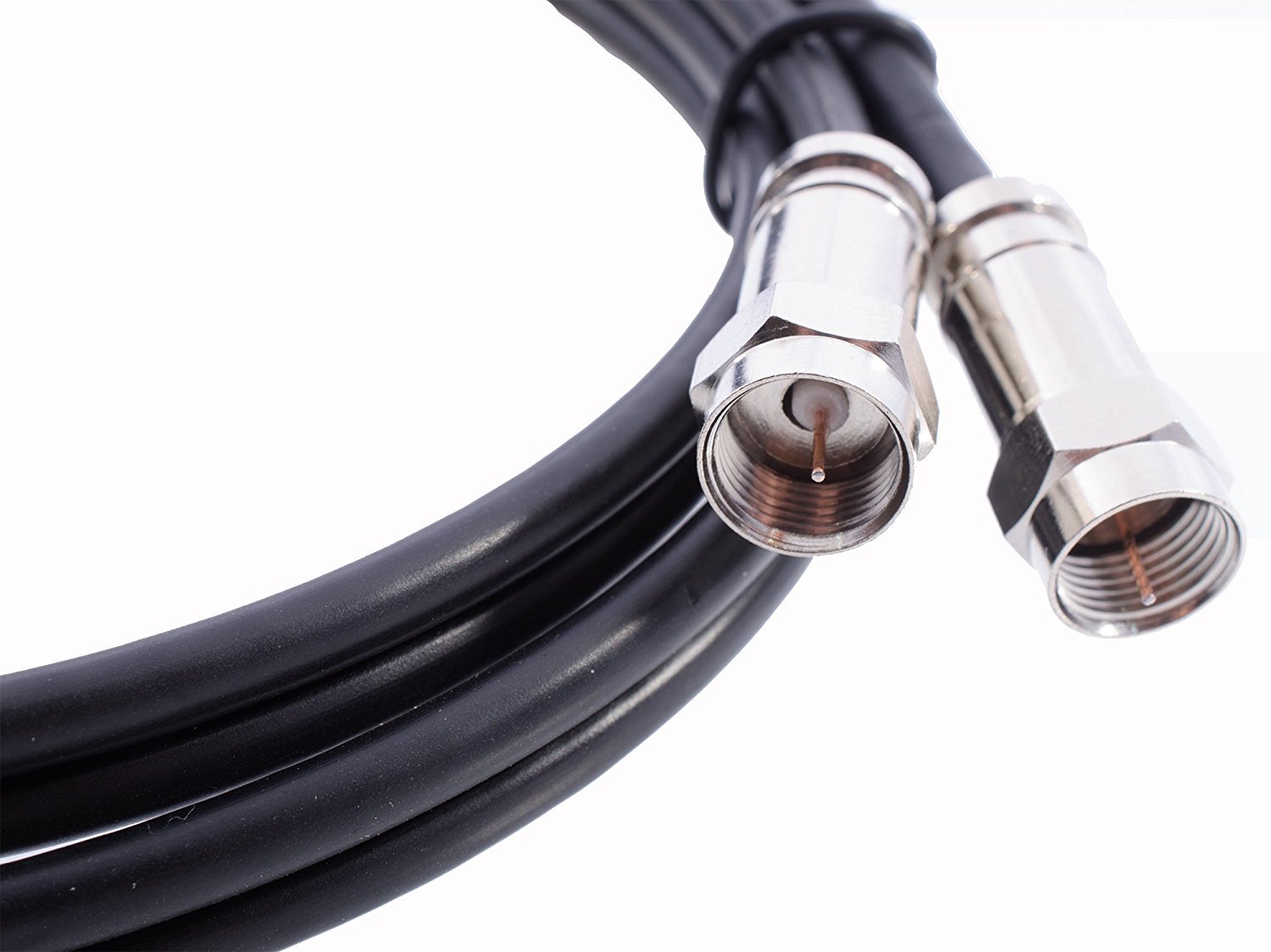 MAST DIGITAL YCAB03N/1 Smedz 2 m Twin Satellite Shotgun Coax Cable ...