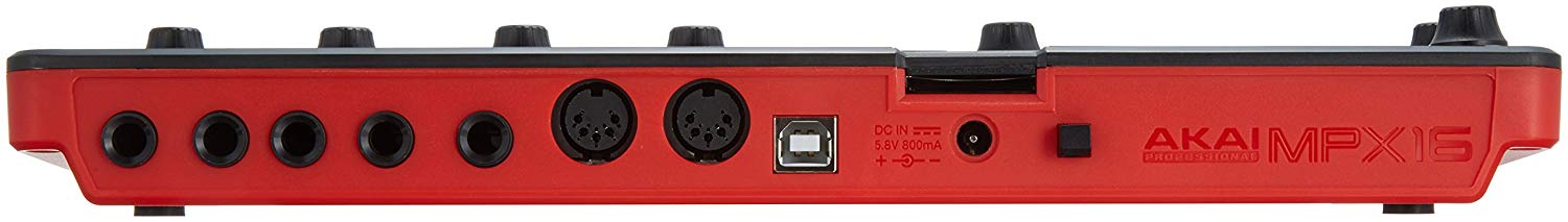 AKAI Professional MPX16 – Portable Finger Drumming Sample Pad ...