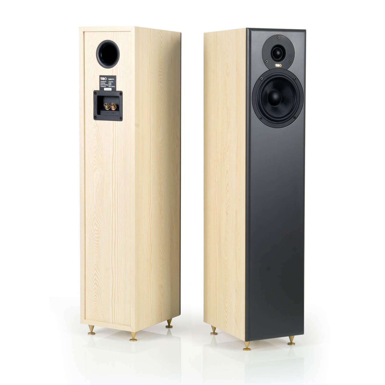 TIBO Legacy 5+ | Passive Hi-Fi Floor Standing Speakers | 200W | Light ...