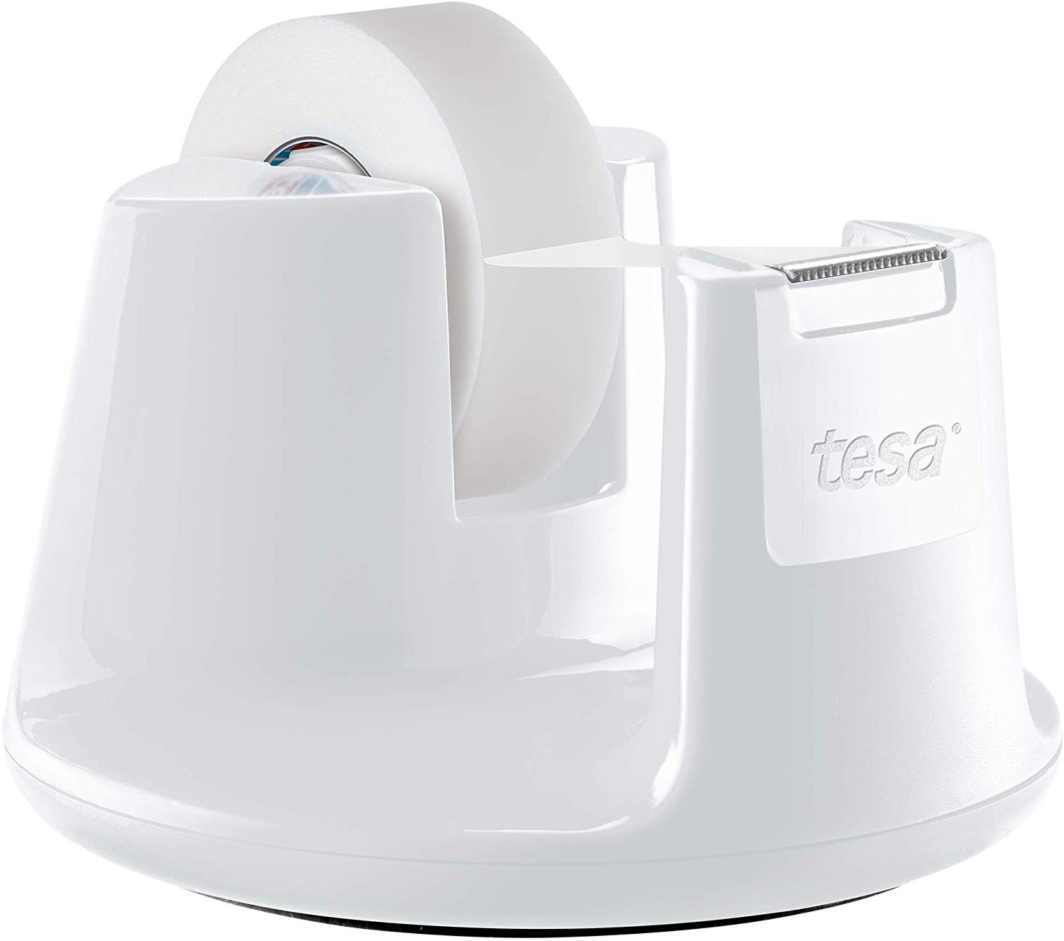 tesa Easy Cut Desk Dispenser Compact White + 1 rol tesafilm Invisible ...