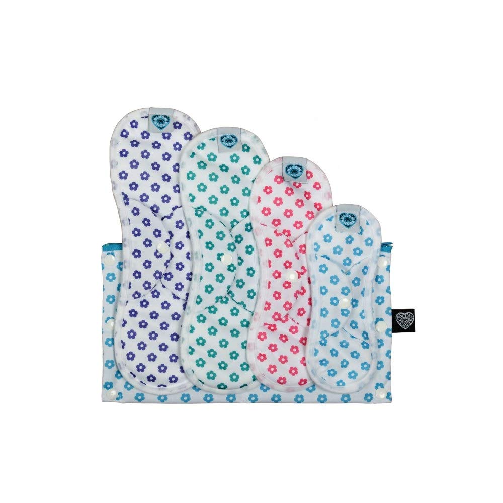 Bloom and Nora Reusable Washable Sanitary Pads, Nora Stay-Dry Trial ...