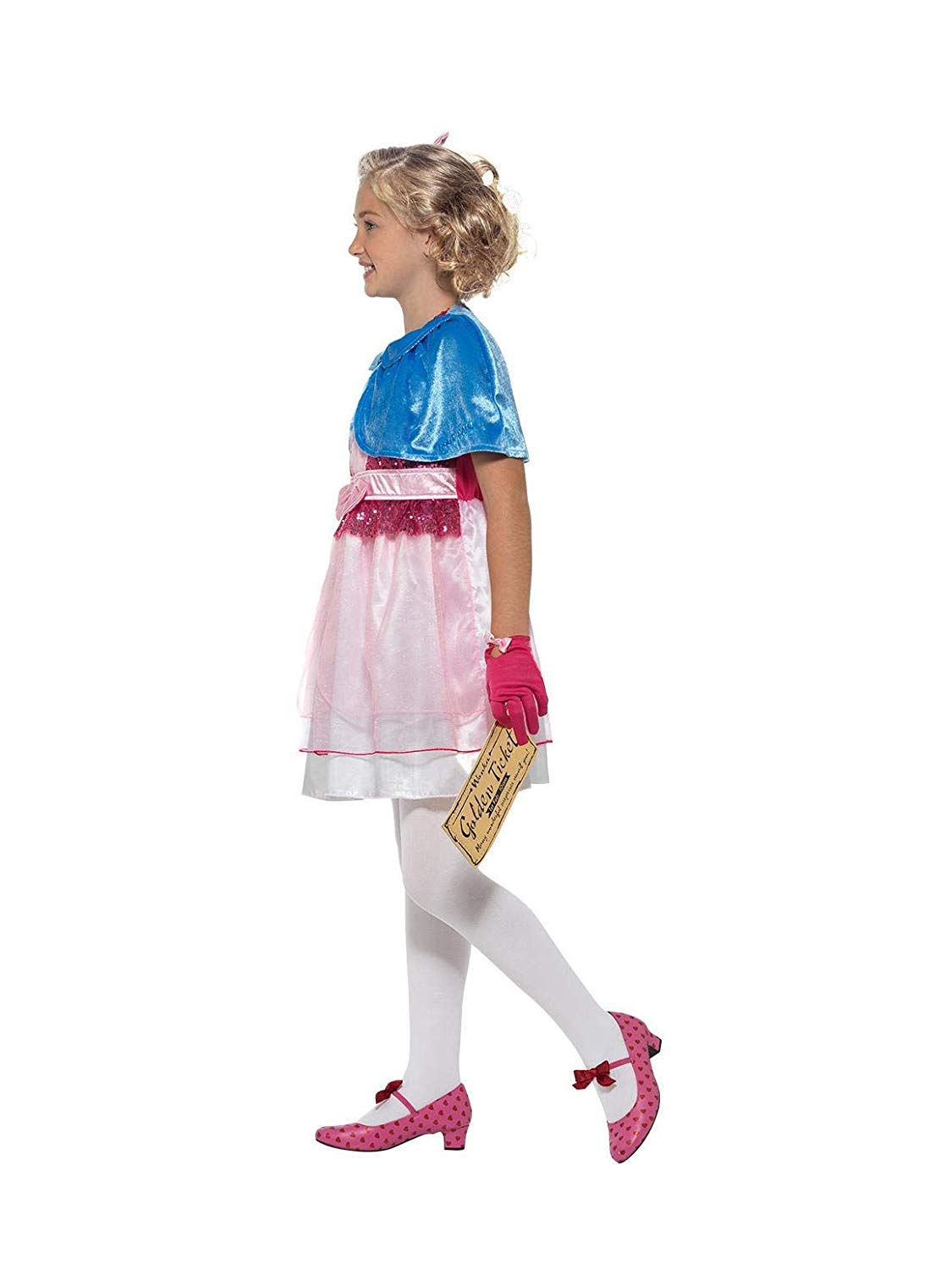 Smiffys Girls Smiffys Officially Licensed Roald Dahl Deluxe Veruca