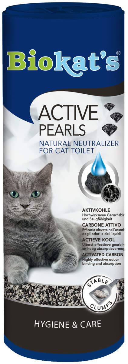 Biokat’s Active Pearls – Cat litter additive with activated carbon ...