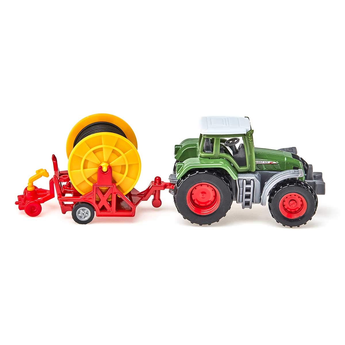 siku 1677, Tractor with Irrigation Reel, Metal/Plastic, Multicolour ...