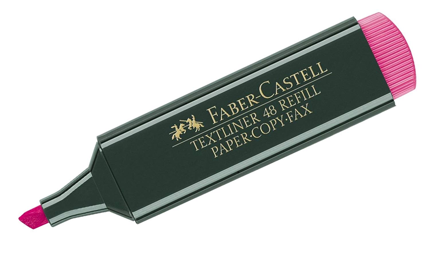 Faber-Castell 154828 – Highlighter Textliner 48, refillable, pink ...
