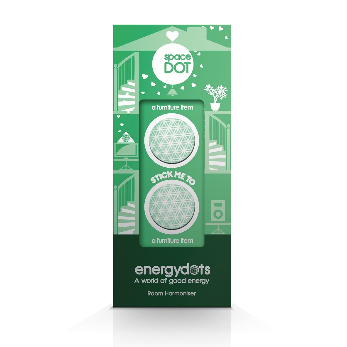 Energydots DSPACE, SpaceDOT, Double Pack, Powerful Energy Harmonizer ...