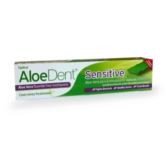 Aloedent 100ml Sensitive Aloe Vera Plus Echinacea Fluoride Free ...