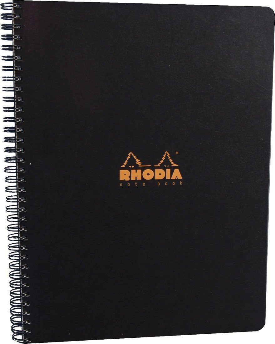 Rhodia 19300C – Spiral Notebook, A4+, Squared, 160 Detachable Pages ...