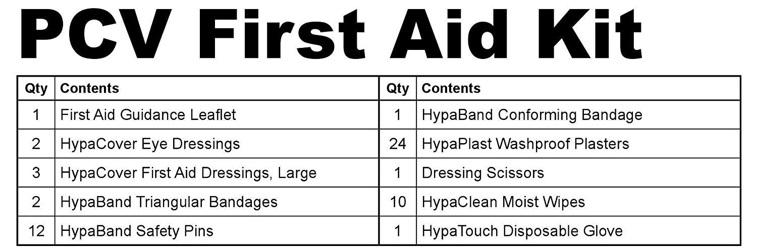 Safety First Aid PCV Kit (Hard Case) – BigaMart