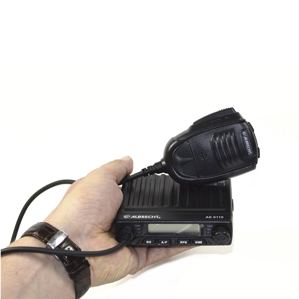 Albrecht AE-6110 Ultra Compact AM/FM Mini Mobile CB Radio – BigaMart