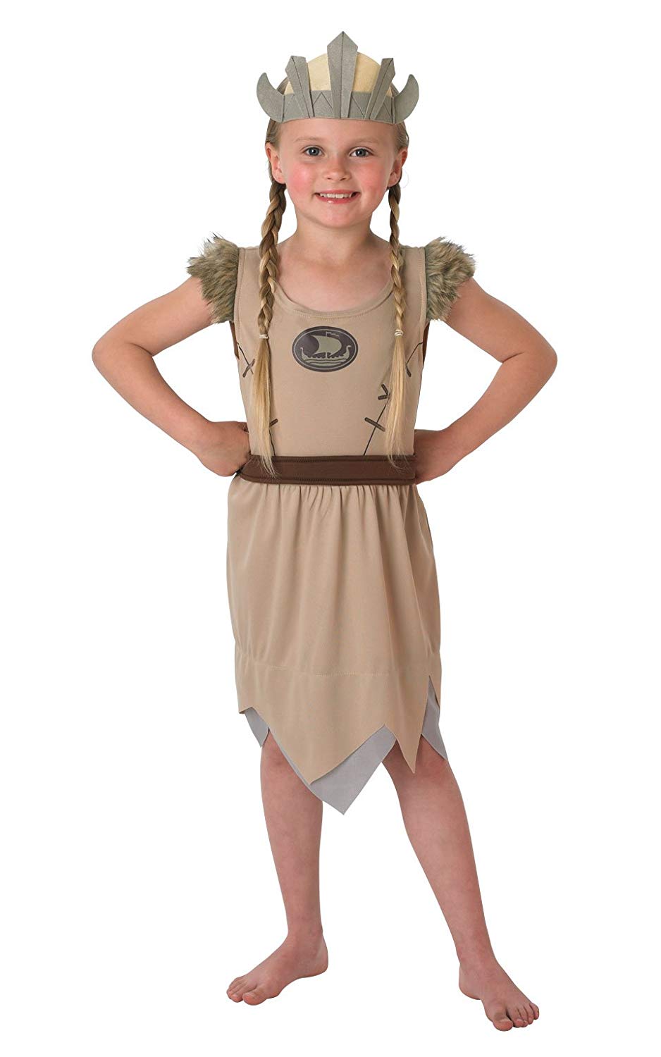 Rubie’s Official Viking Girl Costume Girls Medium – BigaMart