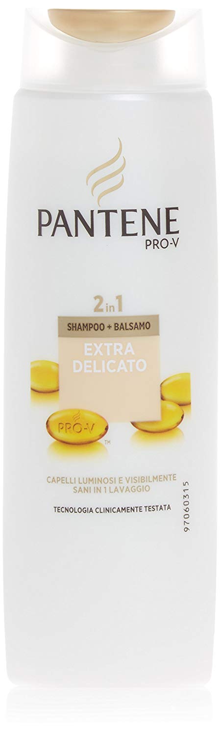 Pantene 2-in-1 Shampoo – Extra Delicate, 250 ml – BigaMart