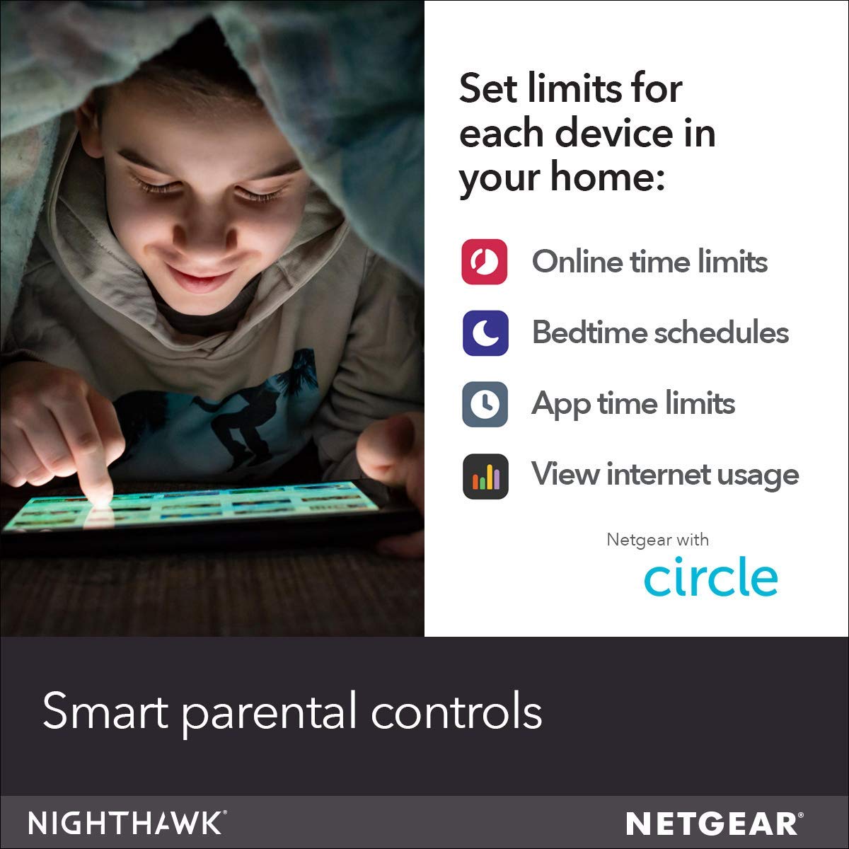 NETGEAR Nighthawk X6S Smart Wifi Router (R8000P) – AC4000 Tri-Band ...